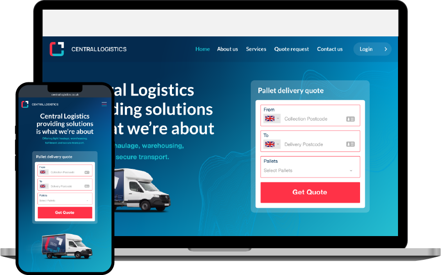Central Logistics | Website Design & Development